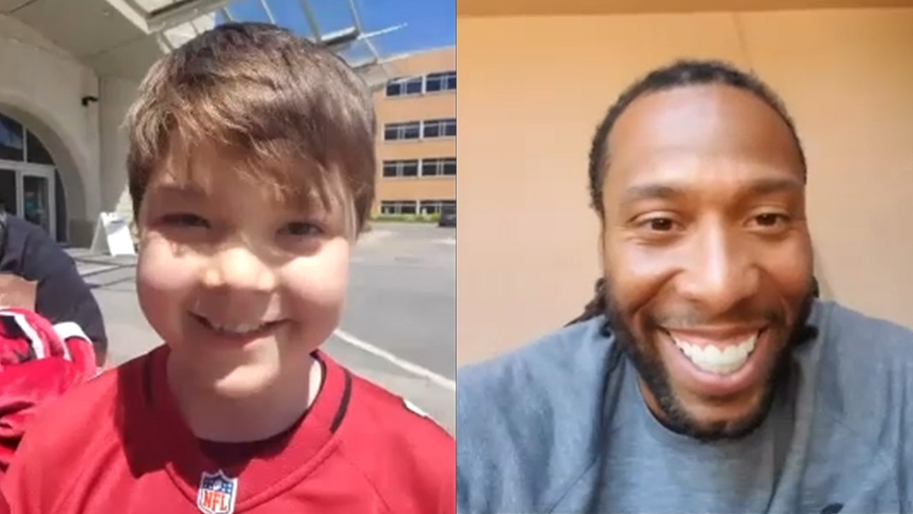 A Surprise from Fitzgerald for Nine-Year-Old on Final Day of Cancer ...