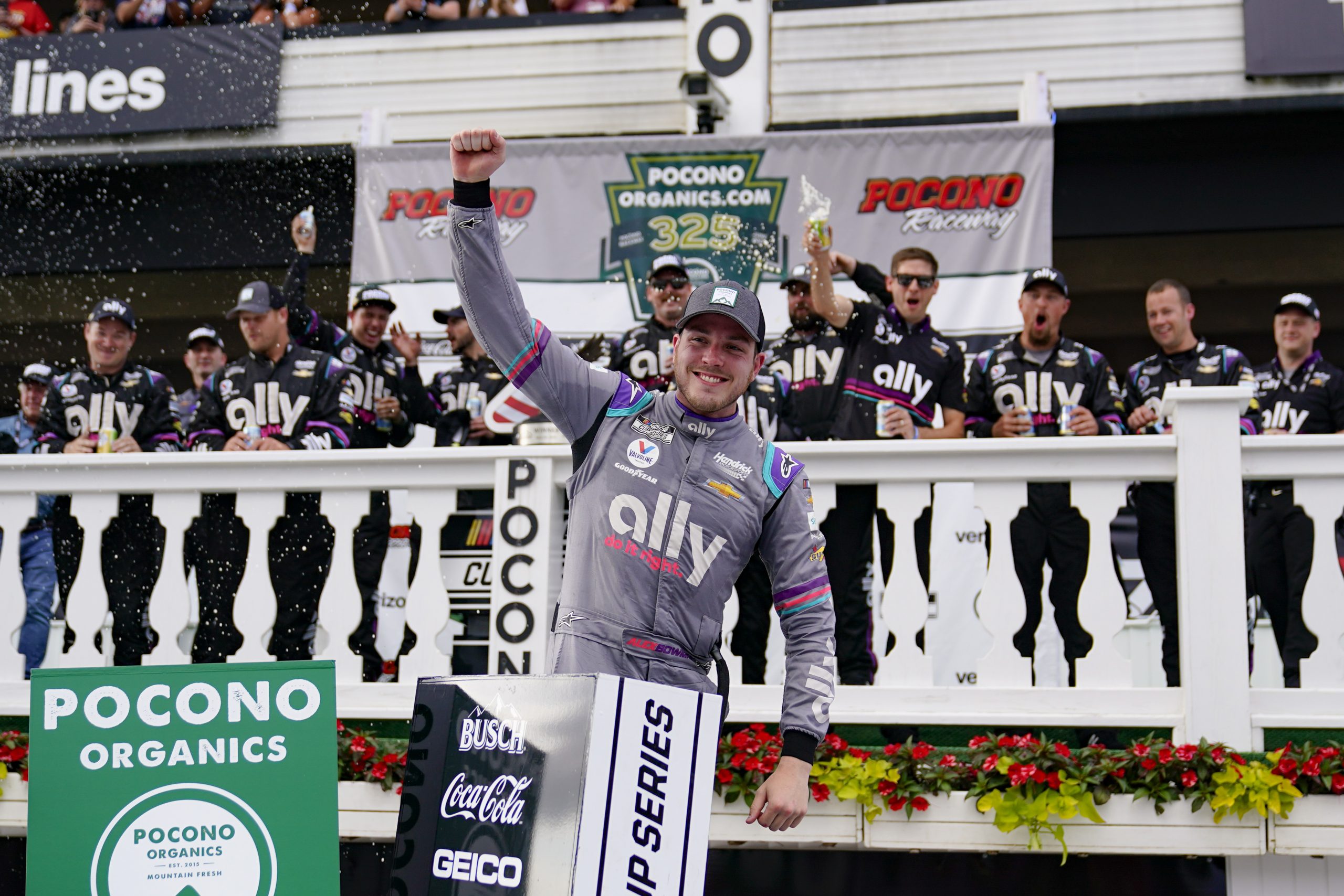 Tucson’s Alex Bowman Earns Surprise Victory at Pocono