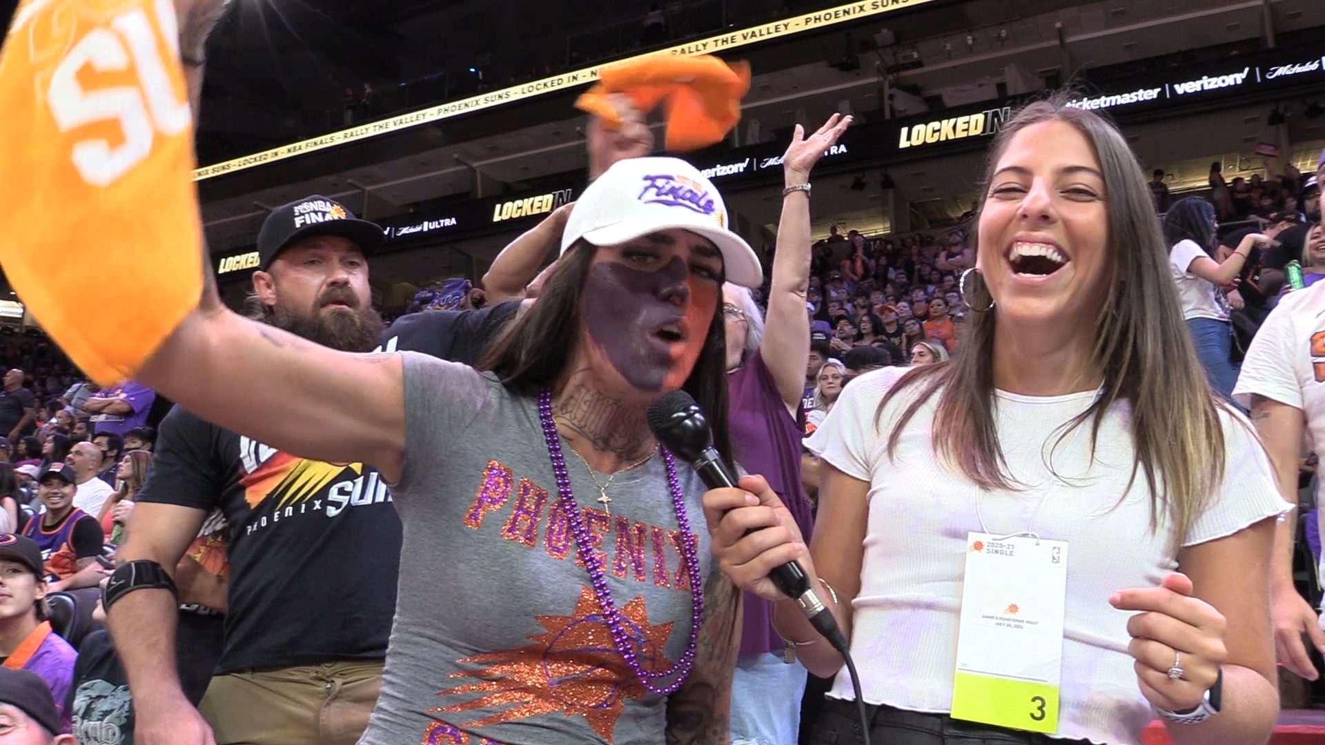 VIDEO: The Best-Dressed Suns Fan in Phoenix