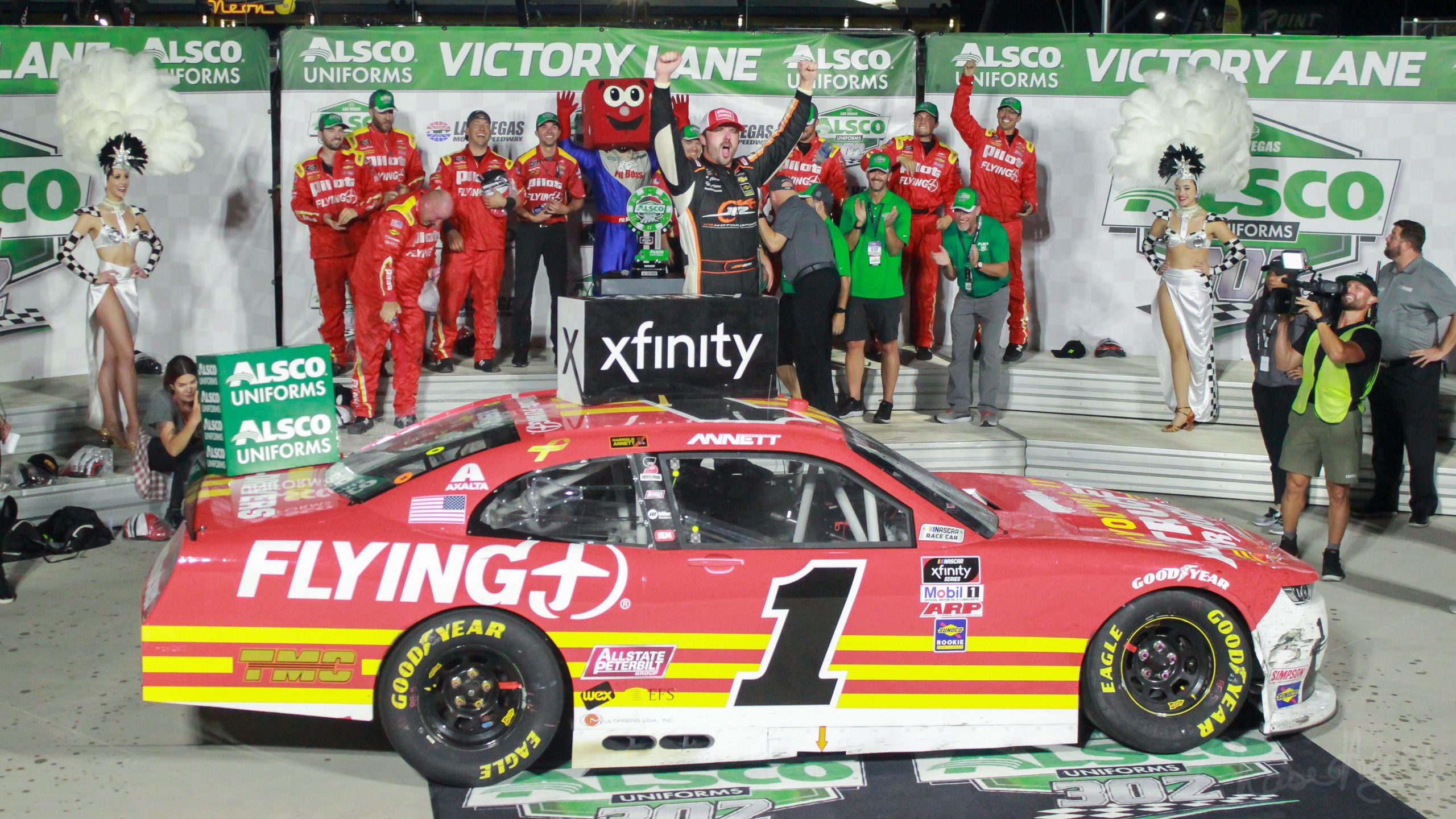 The Underdog Triumphs: Josh Berry Earns Alsco 302 Victory at Las Vegas