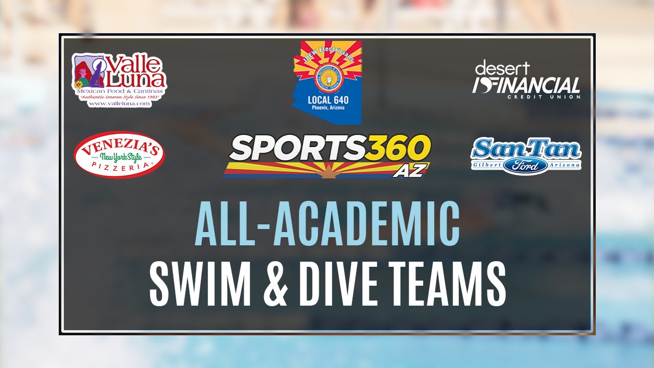 Sports360AZ All-Academic Swim & Dive Teams (Division I)