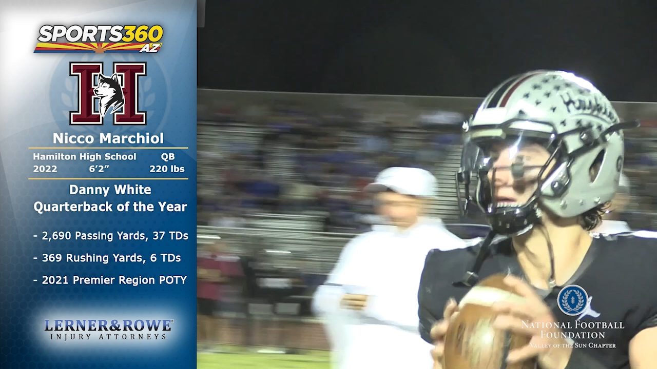 Nicco Marchiol – 2021 Danny White Quarterback of the Year