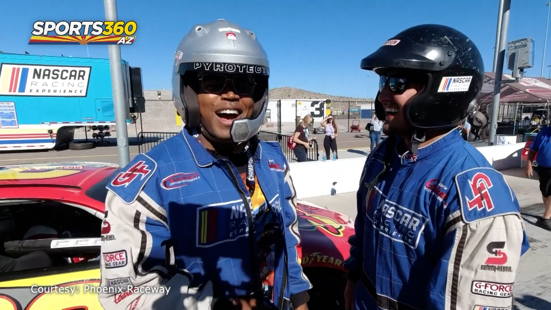 Ride Along at Phoenix Raceway with Arizona Sports Stars