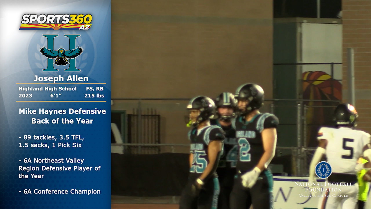 Joseph Allen – 2022 Mike Haynes Defensive Back of the Year