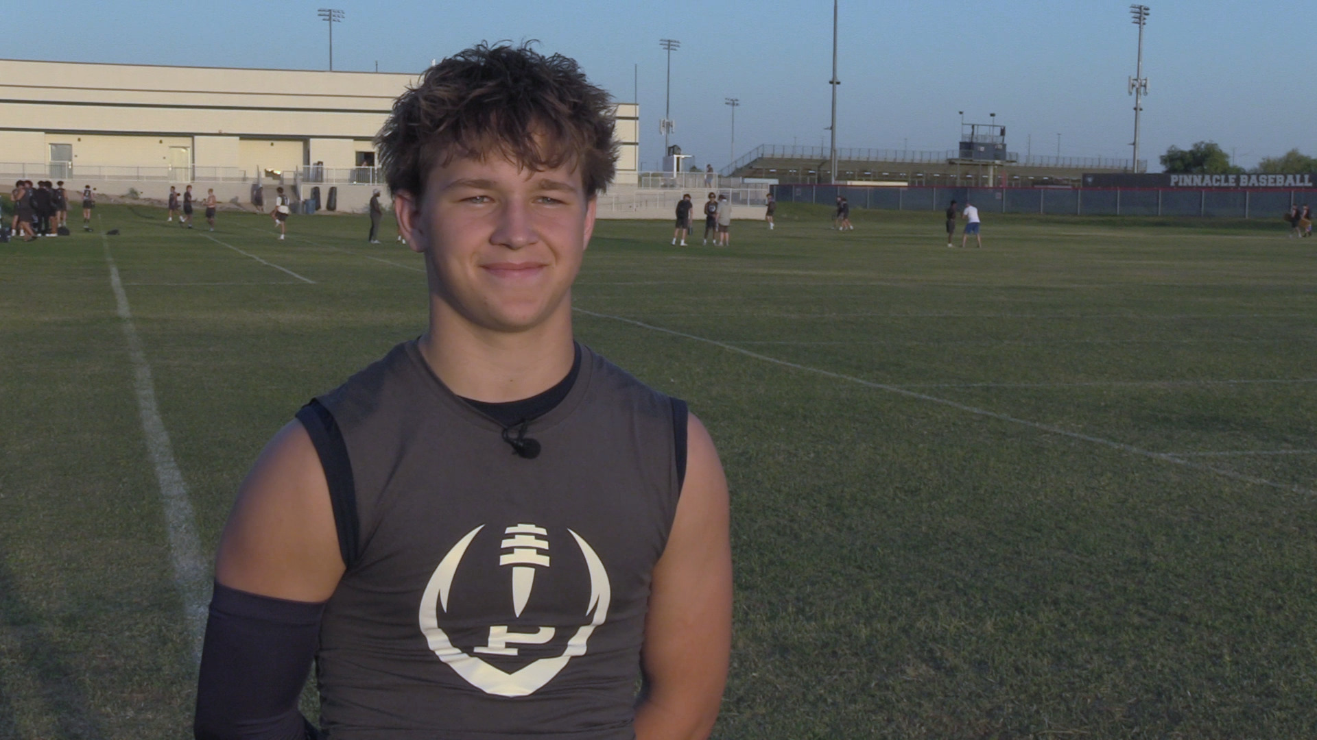 Wyatt Horton Won’t Back Down In Pinnacle Quarterback Battle