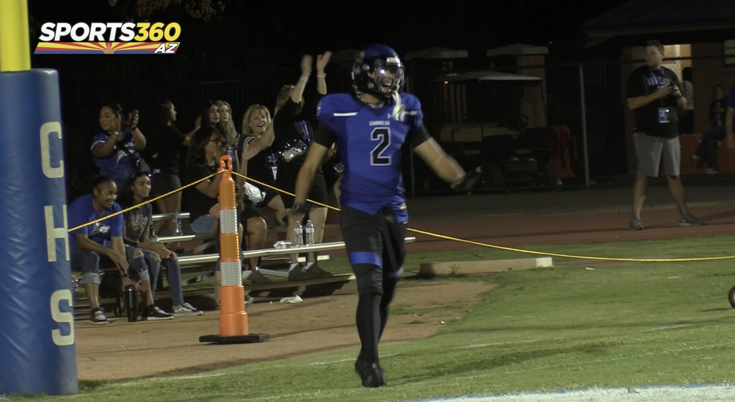 VIDEO – Chandler Football comes back to survive at home vs Highland