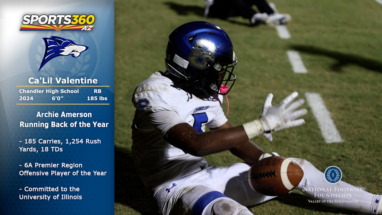 Ca’Lil Valentine – 2023 Archie Amerson Running Back of the Year