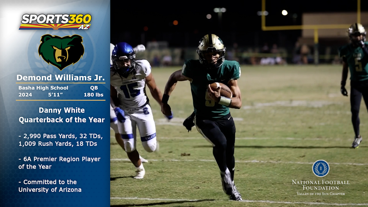 Demond Williams Jr – 2023 Danny White Quarterback of the Year