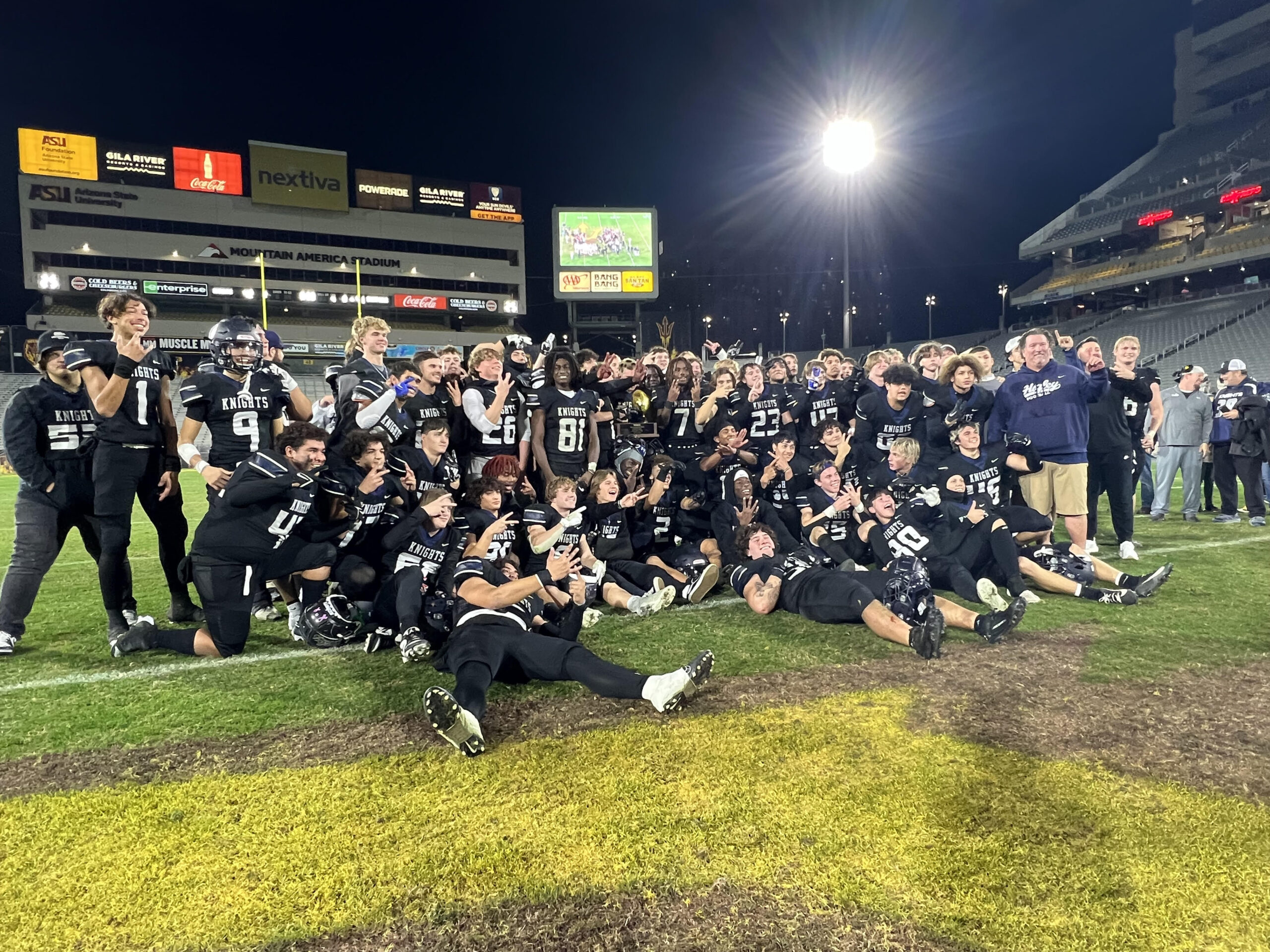 Higley Football wins back-to-back 5A state championships in dramatic ...