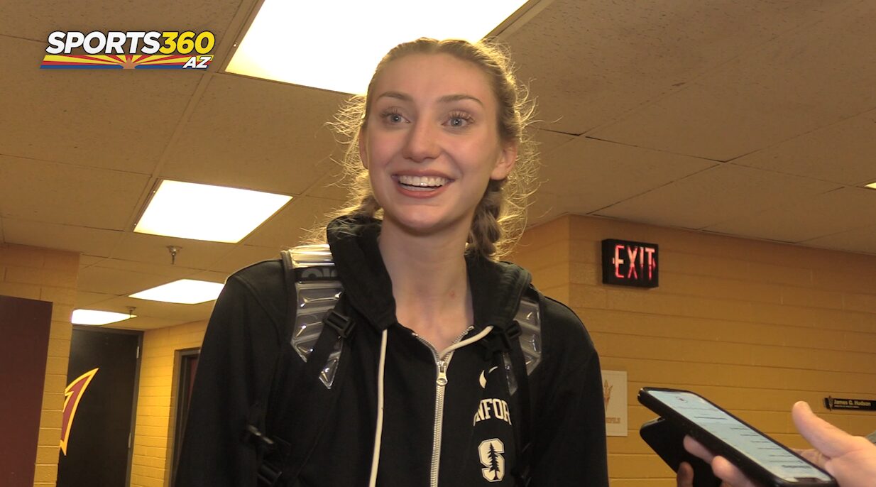 VIDEO – Stanford’s Cameron Brink talks prep for WNBA, potential Mercury ...