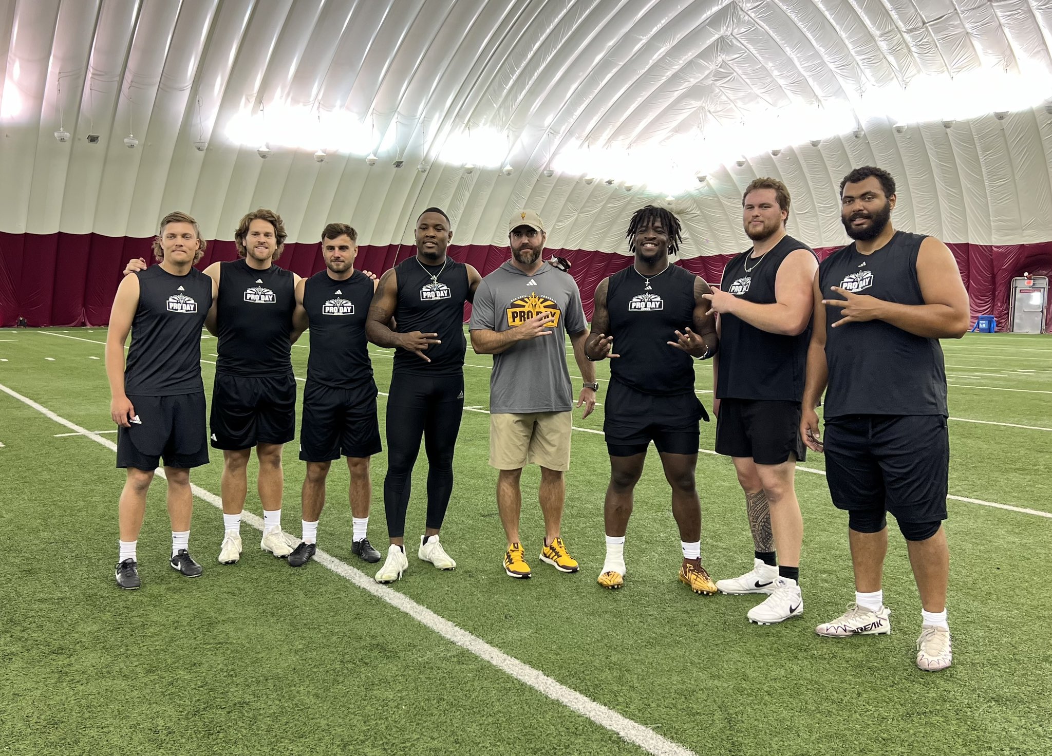 VIDEO – Sun Devils show camaraderie through competition at NFL Pro Day
