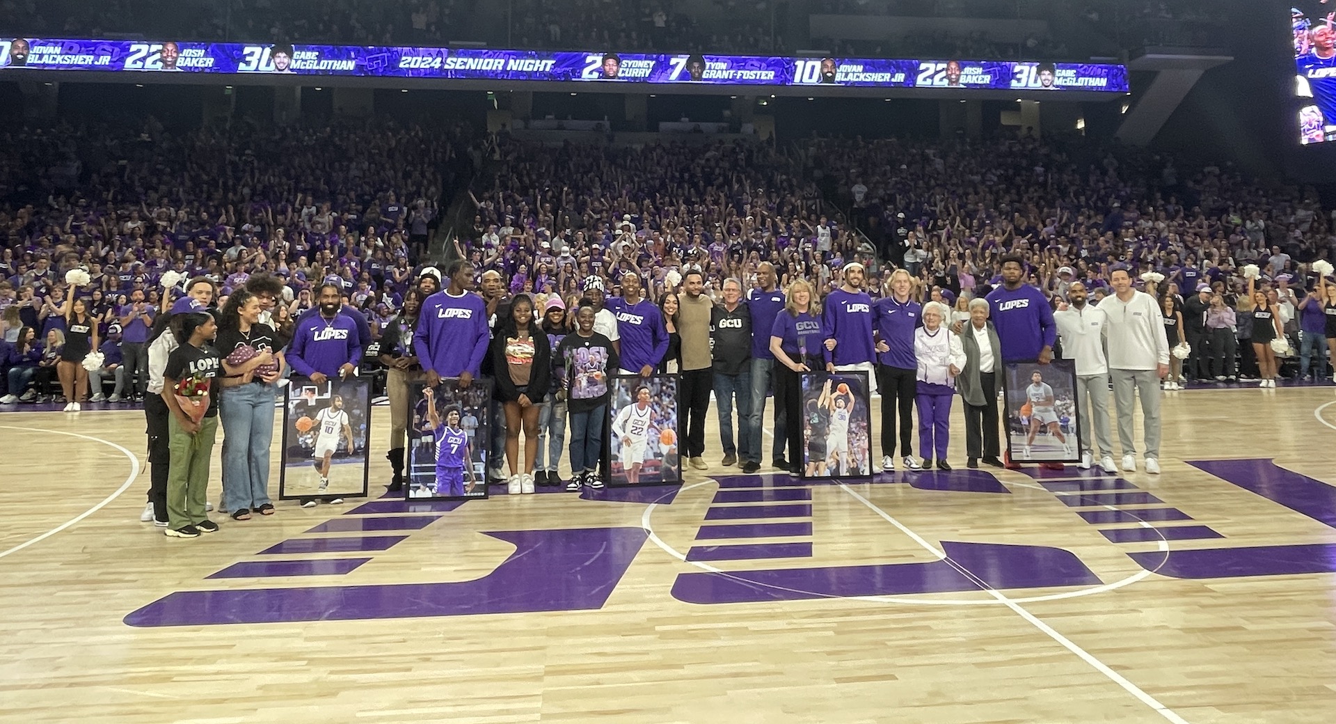 GCU Men’s Hoops Celebrates Senior Night with Dominating Win