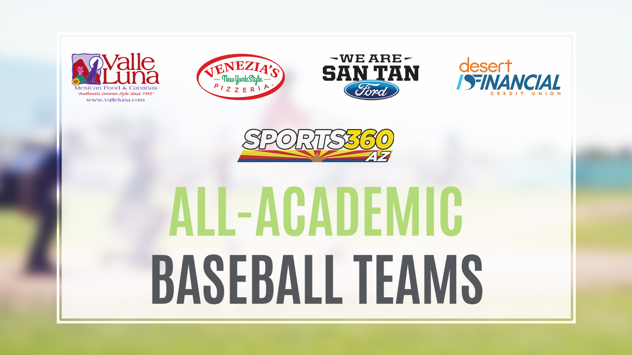 2024 Sports360AZ All-Academic Baseball (5A-6A)