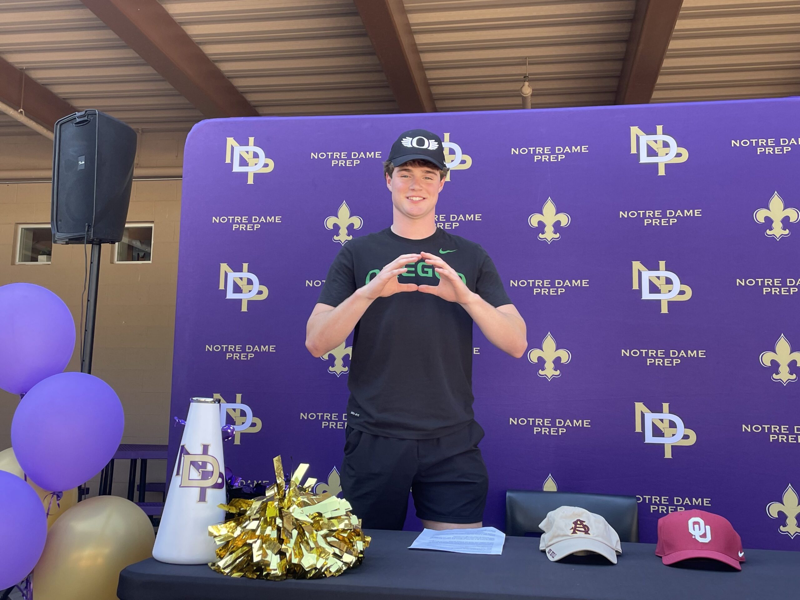NDP Wide Receiver Cooper Perry Commits To Oregon Ducks