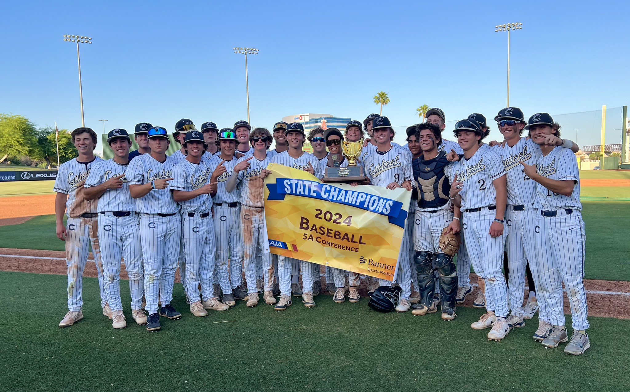 VIDEO – Casteel Baseball wins back-to-back 5A State Championships
