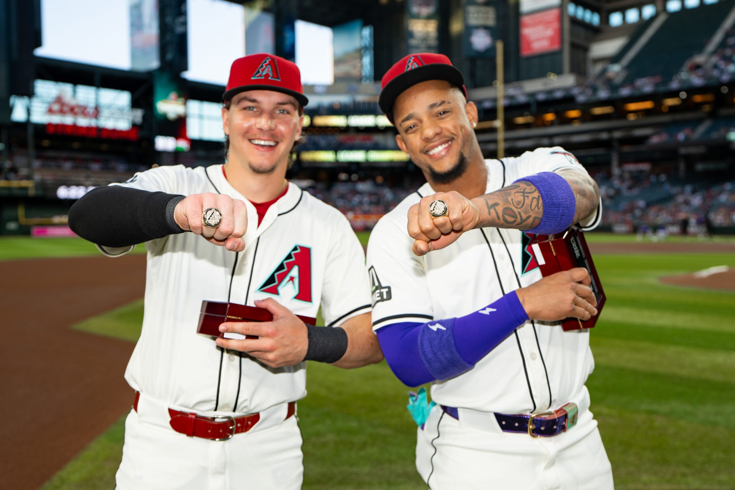 One lucky Dbacks fan will win a personalized 2023 NL Championship ring ...