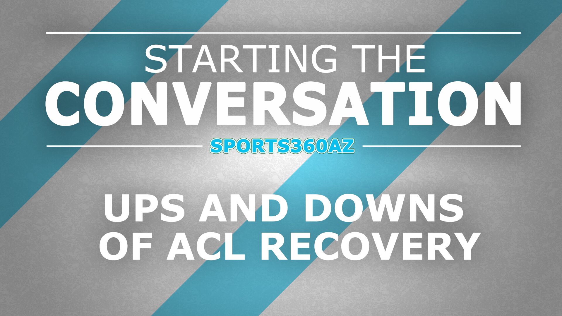 Starting the Conversation: Ups and downs of ACL recovery