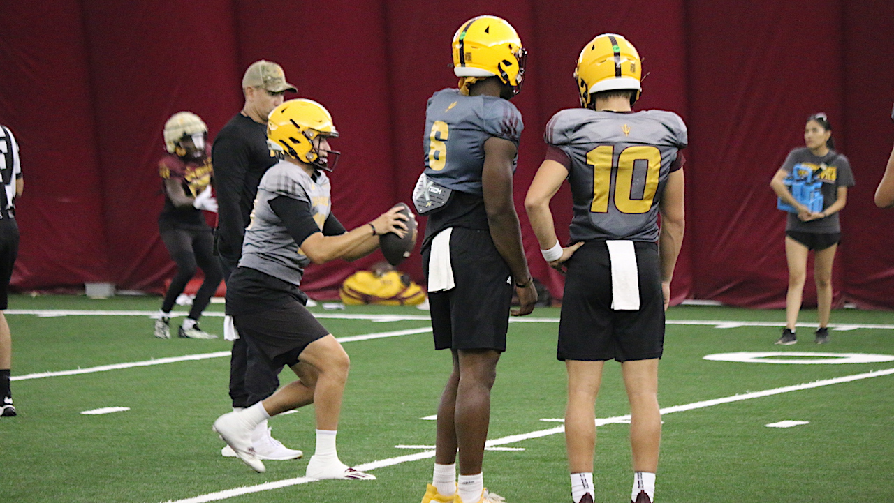 ASU QBs Embracing Competition In Position Battle