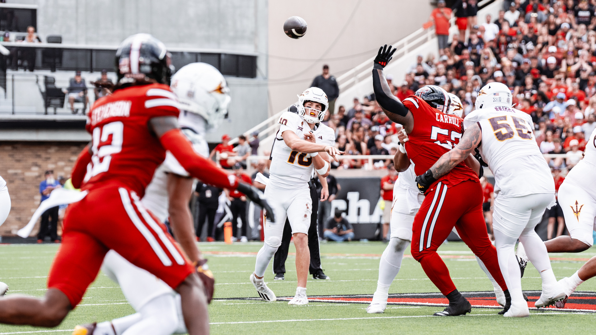 Sun Devils Fall In Big 12 Opener to Texas Tech