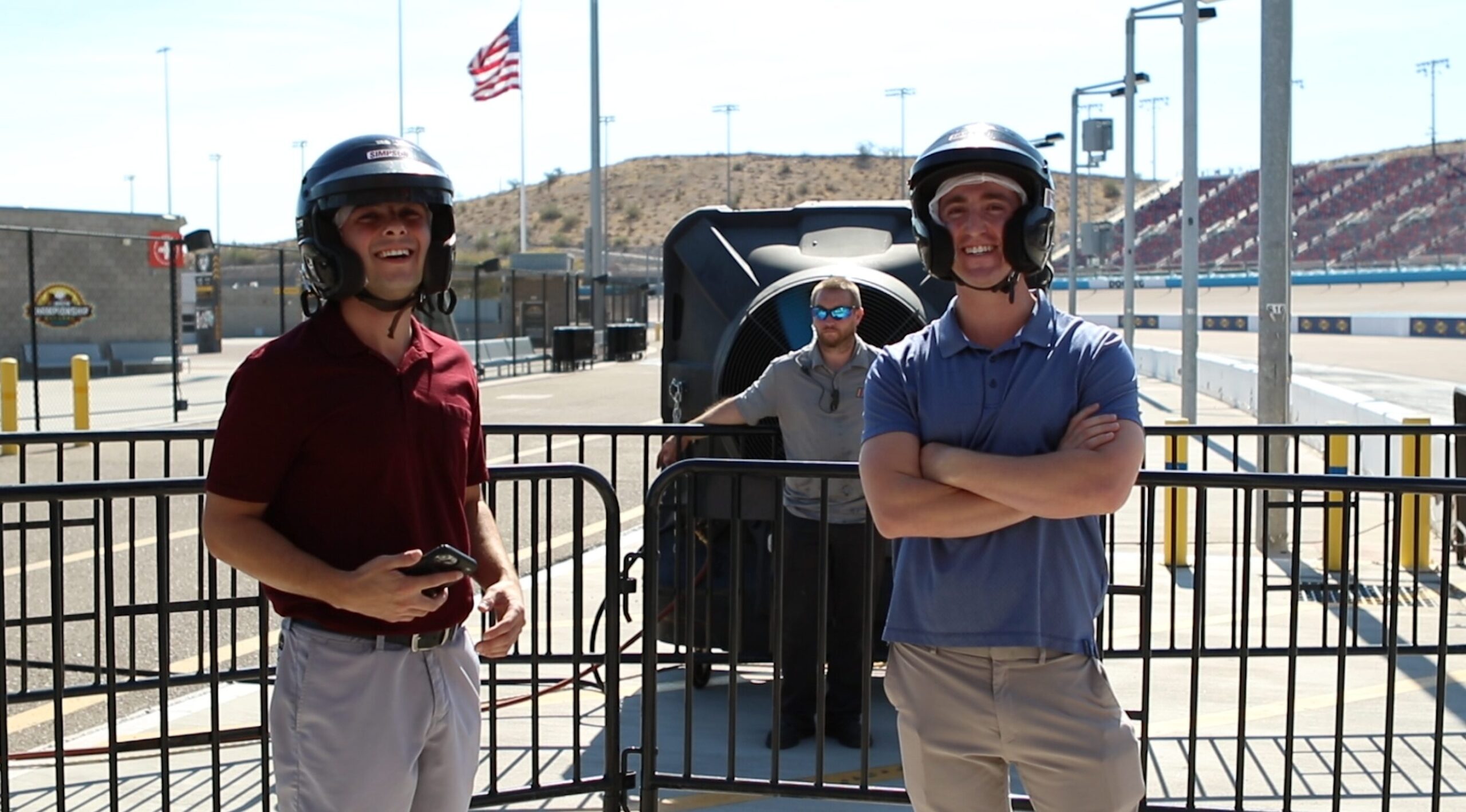 VIDEO – NASCAR ride along & Phoenix Raceway President previews ...