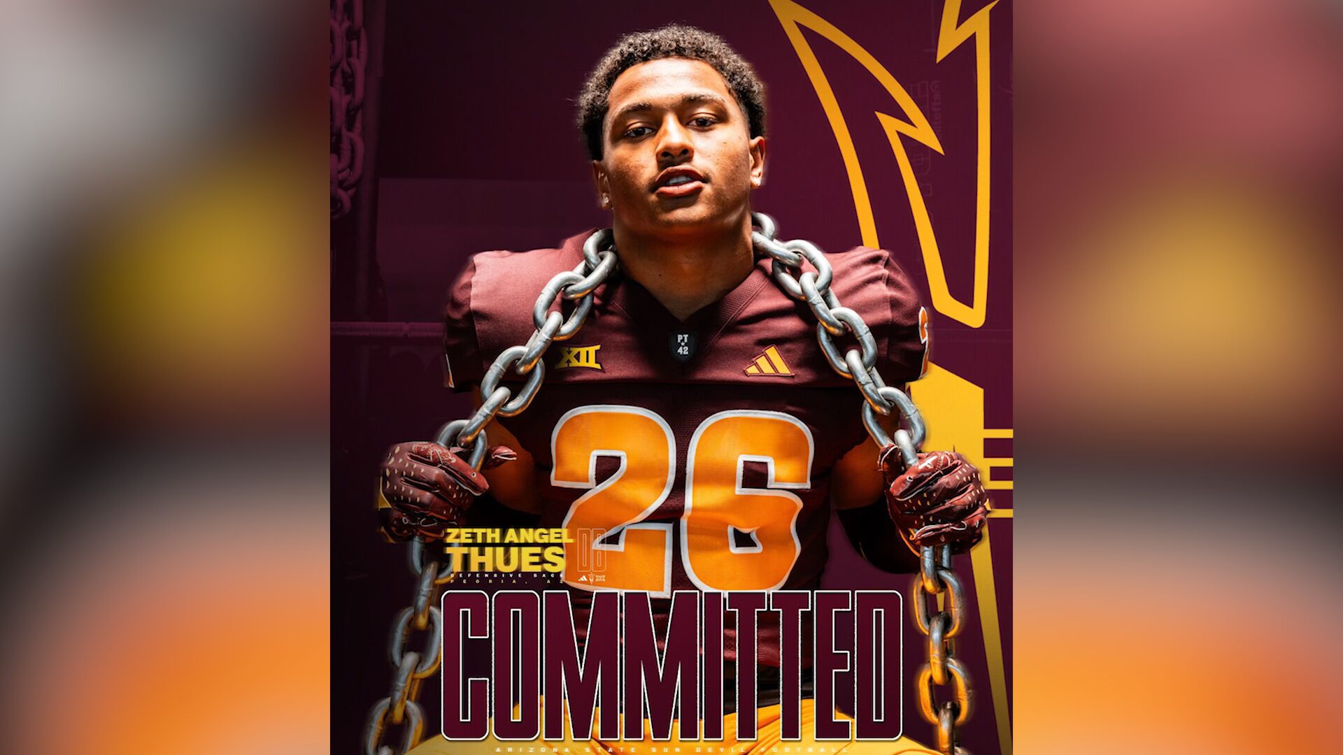 Family Drives “Full Circle” ASU Commitment for Zeth Thues