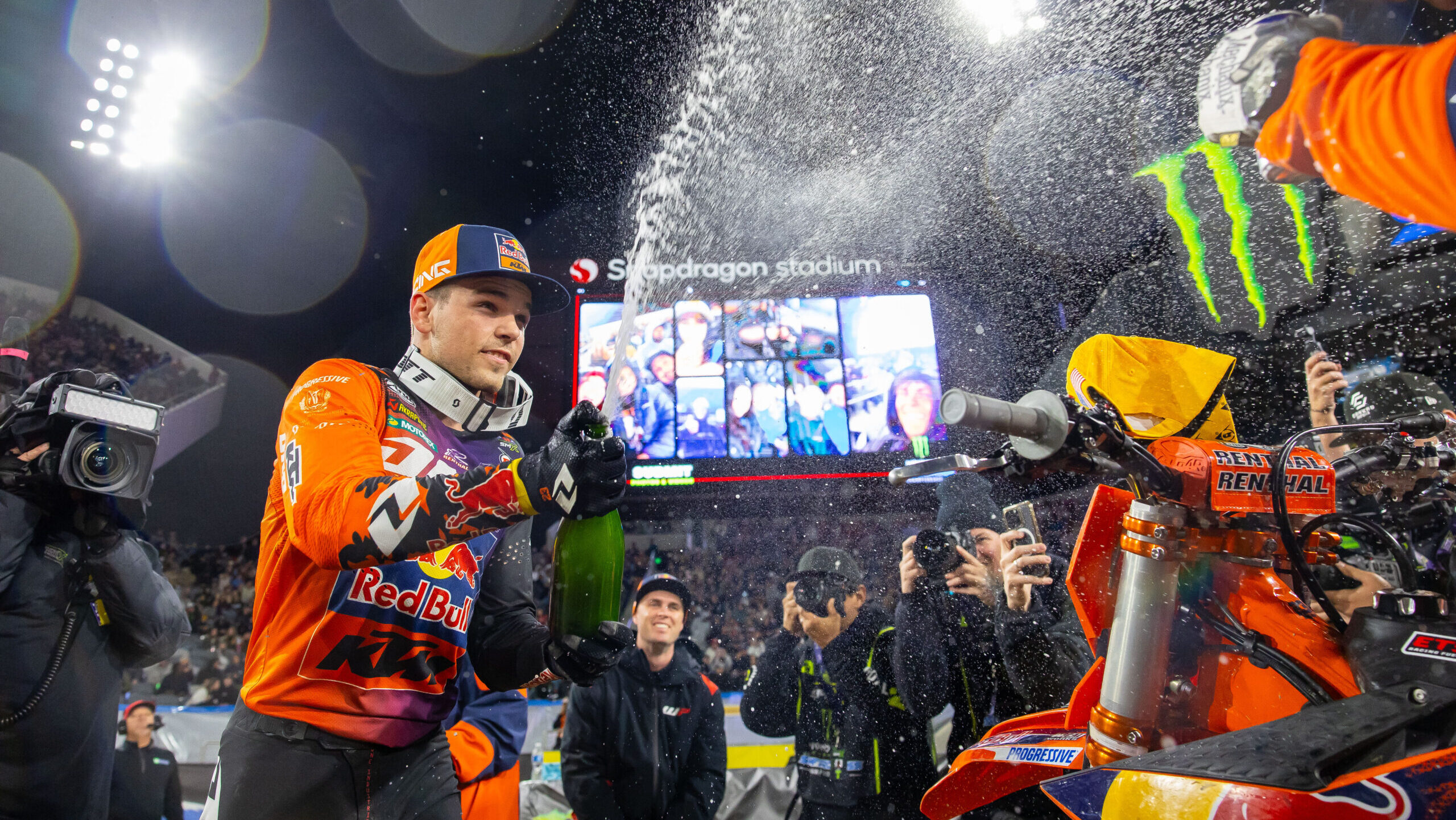 Lake Havasu’s Julien Beaumer Claims First Professional Supercross Victory