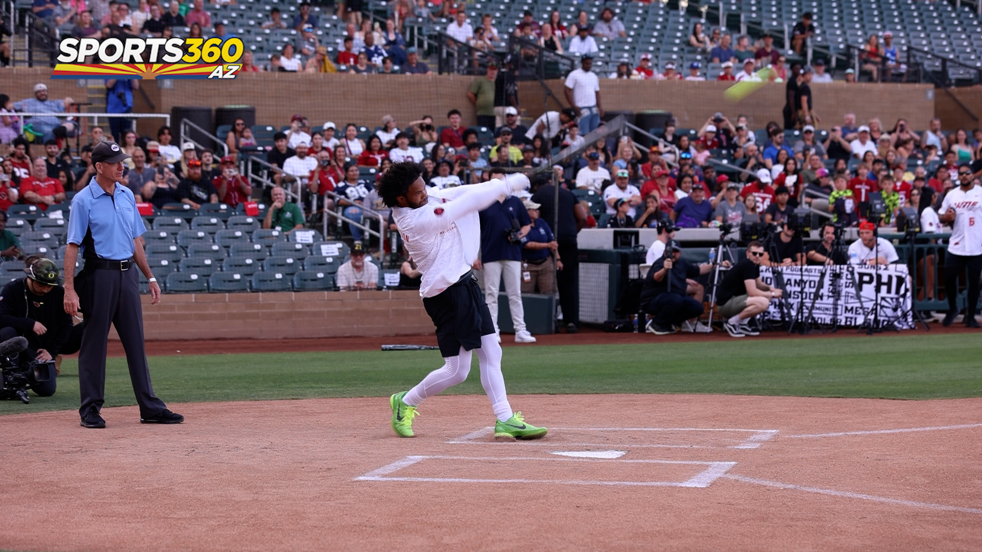 Kyler Murray’s celebrity softball game is a hit